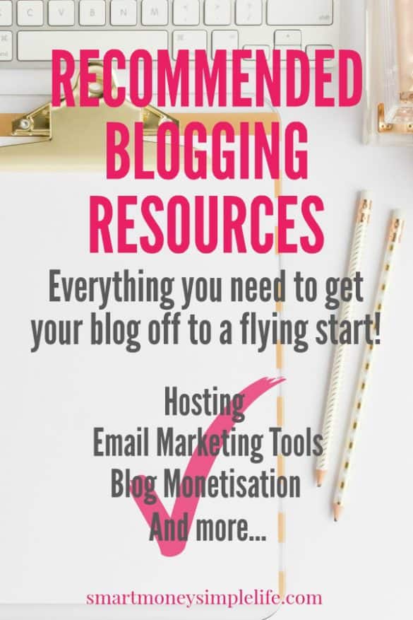 Recommended Blog Resources | Start a Blog | Smart Money, Simple Life